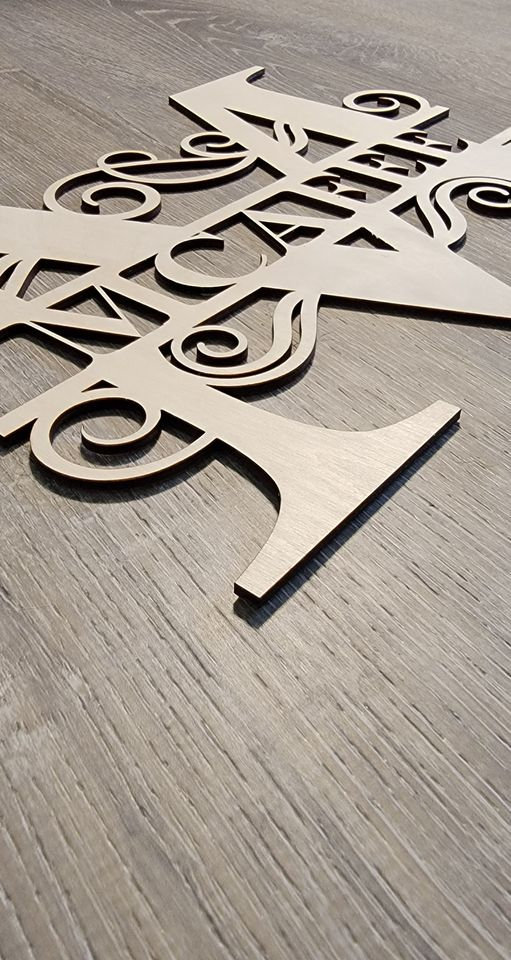 Custom Monogram Wood Sign - Personalized Home Decor - Etsy