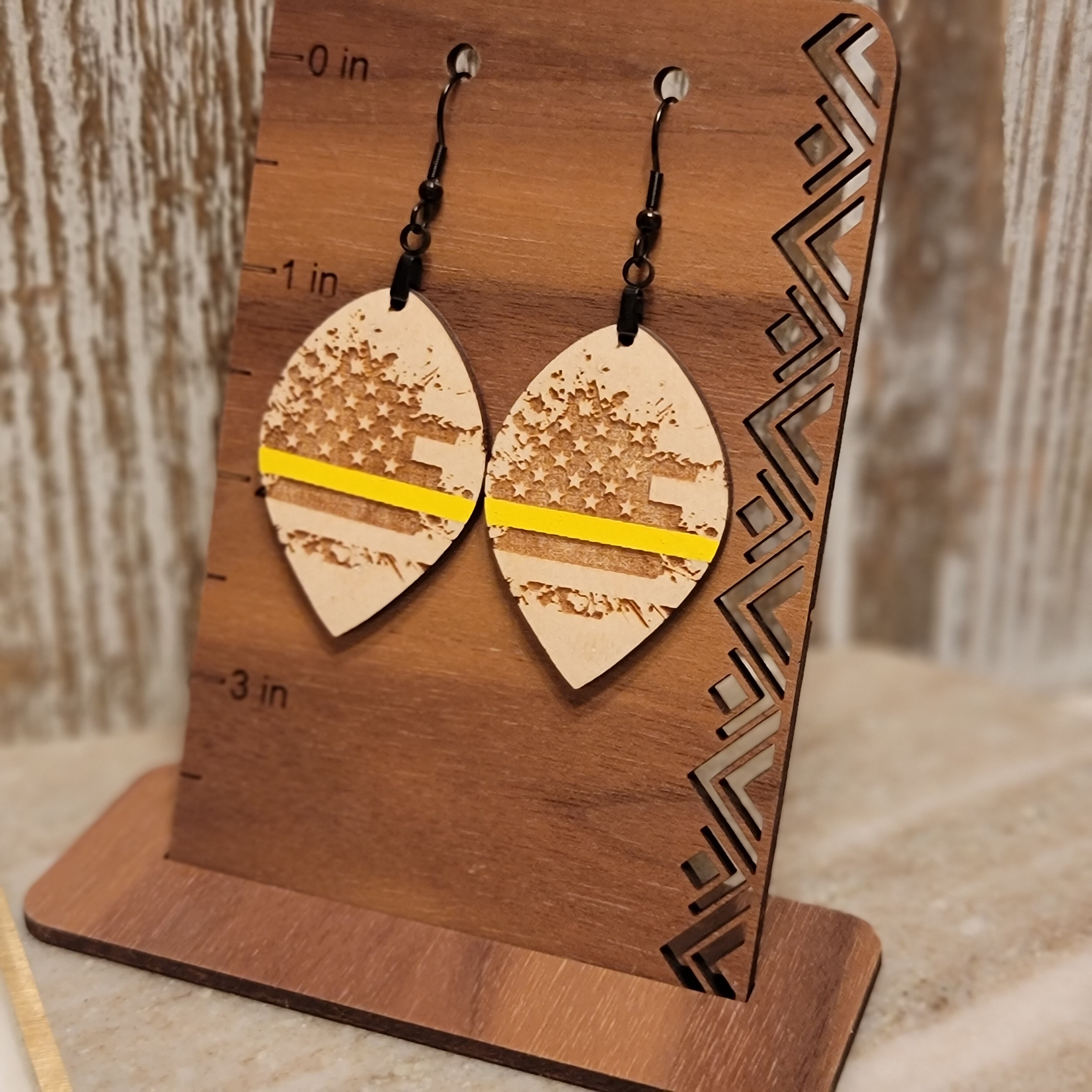 Police Firefighter Cop Wife First Responder USA Patriotic Blue Line ...