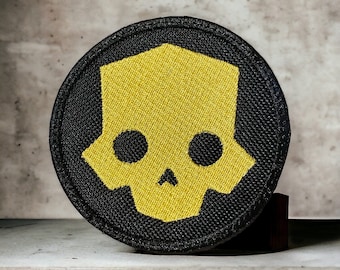 Helldivers 2 Skull Logo Patch 3 Iron-on, Sew-on, or Hook Backing - Etsy