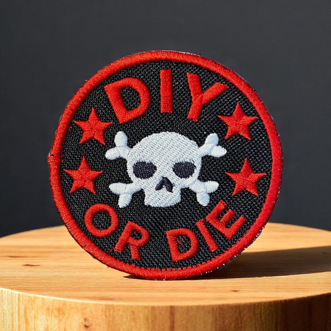 DIY OR DIE Patch – Craft Merit Badge, Iron On/sew On - Etsy