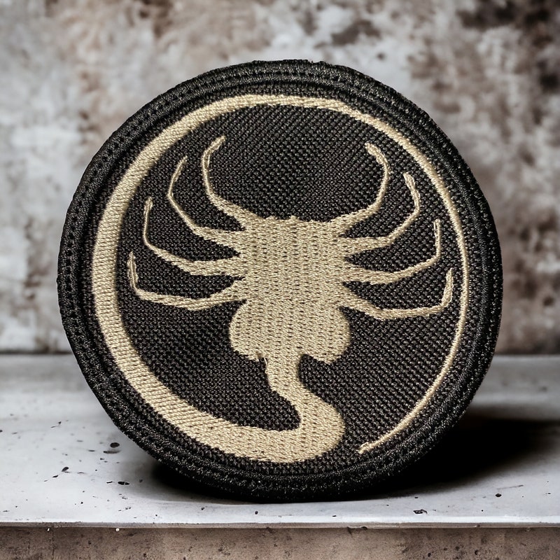 Alien Print Patch - Etsy