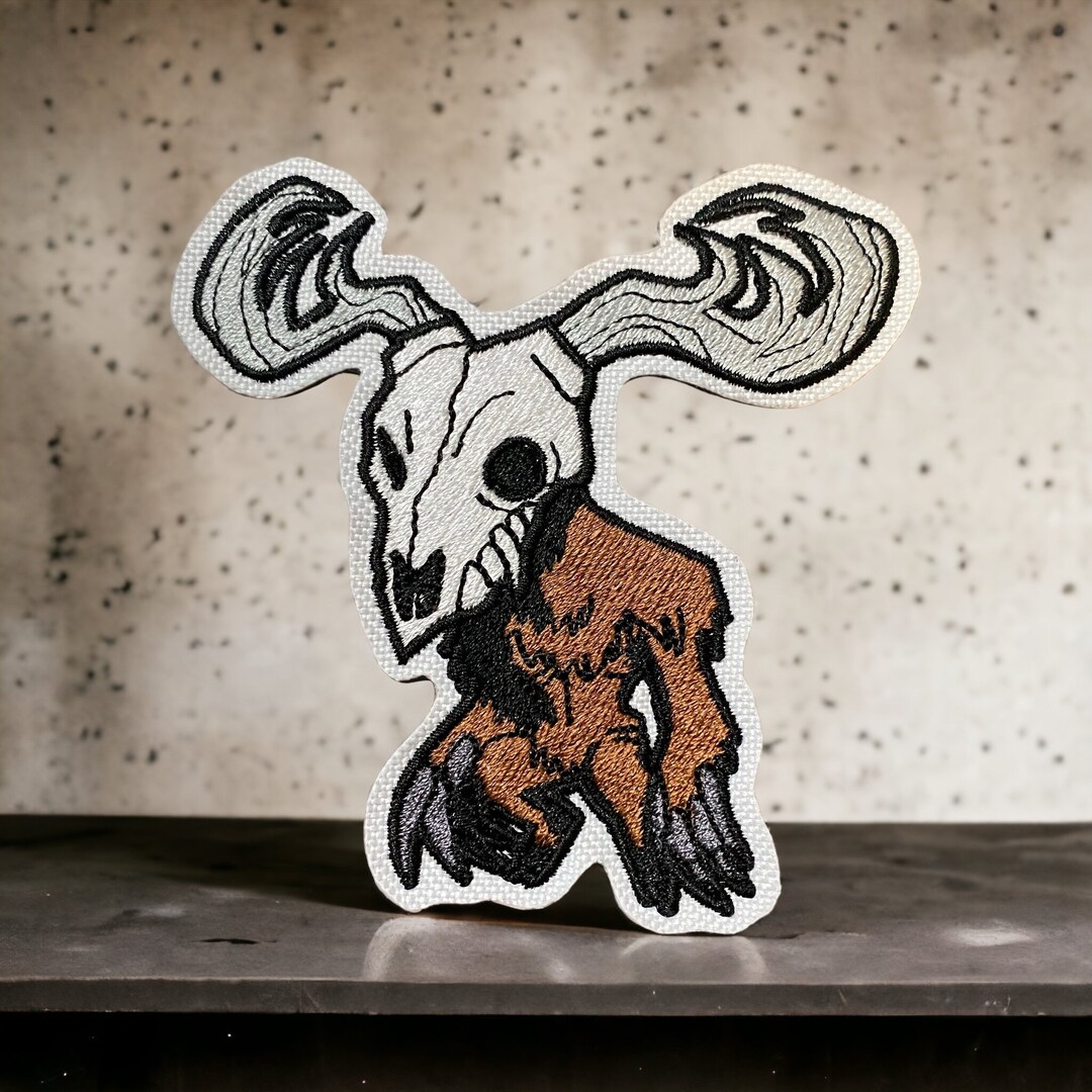 Wendigo Patch, Mythological Windigo Cryptid, Folklore Creature ...