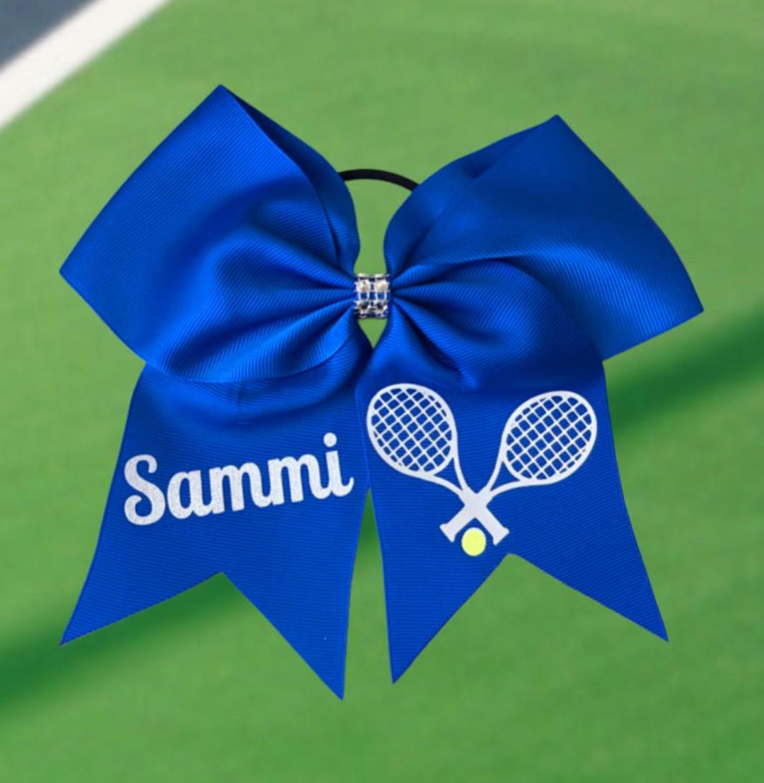 Custom Tennis Bow - Etsy