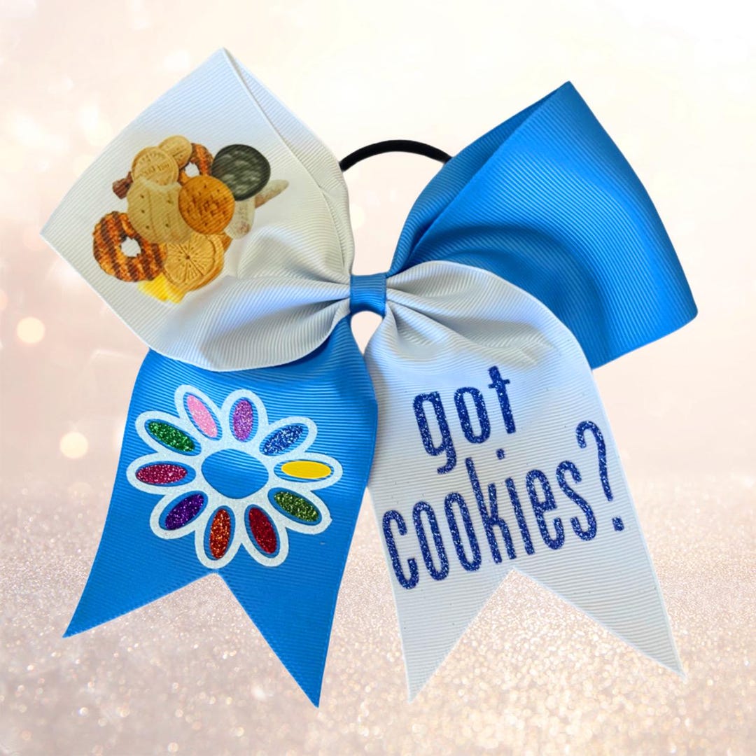Daisy Girl Scout Cookie Bow - Etsy