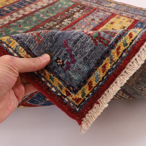 3x5 Ft. Animal Gabbeh Rug, 3'4x5 Ft / 101x152 Cm Hand Knotted Rug, Rug ...