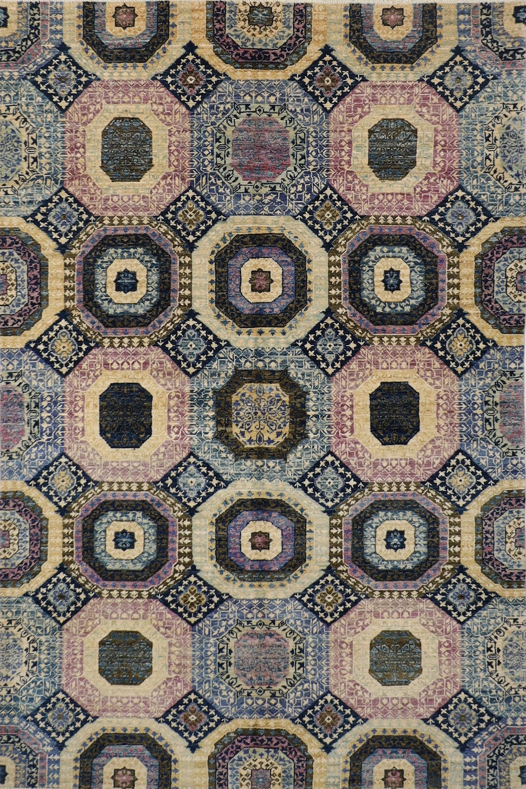 6x8 Ft Turkish Mamluk Area Rug, Afghan Hand Knotted Rug,5'7x8'2 Ft ...