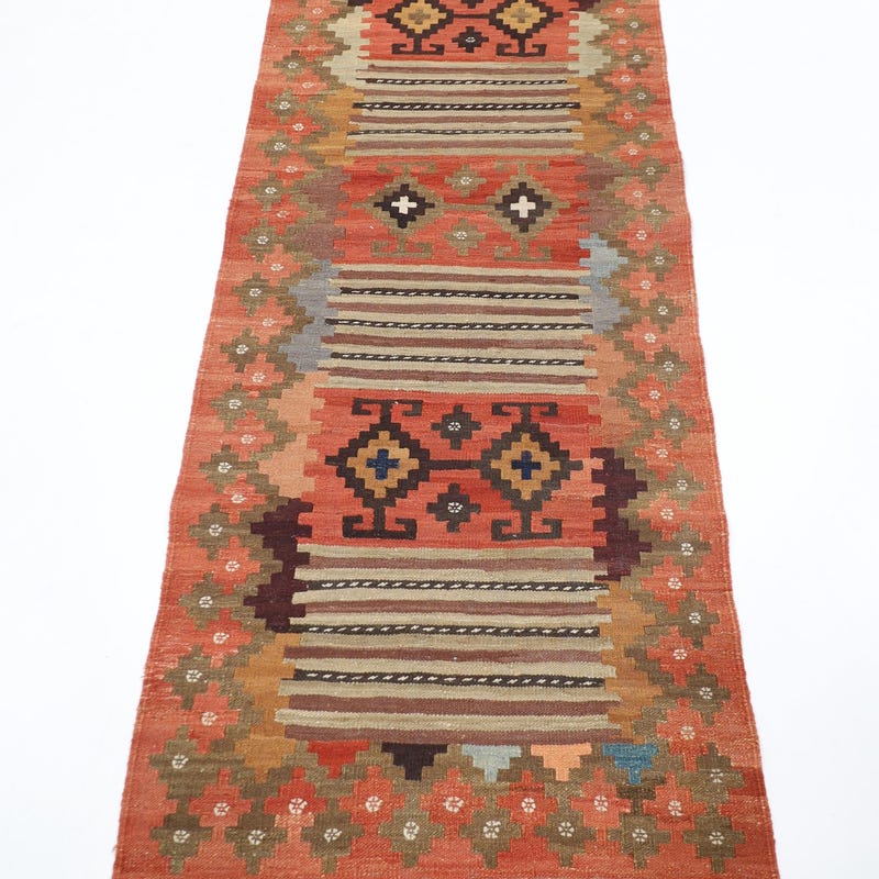 Flat Weave Runner - Etsy