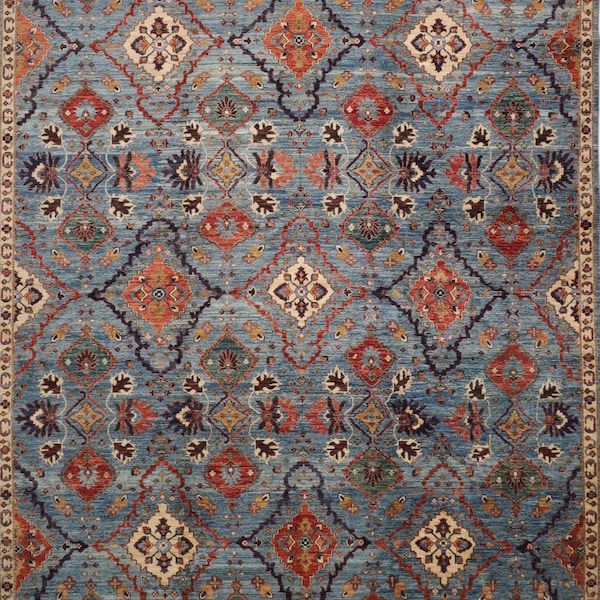 Hand Knotted Rug - Etsy