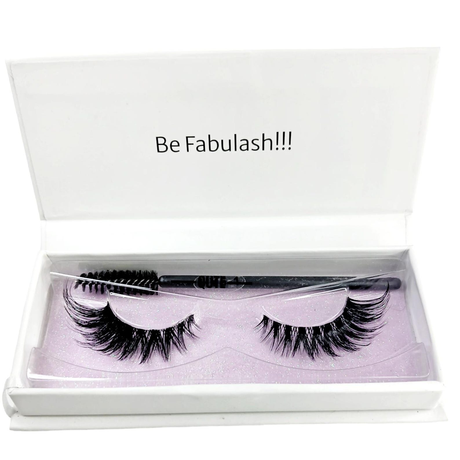 Cat Eyelashes 3D , Natural Look, Fox Lashes, Spiky Fake Eyelashes ...
