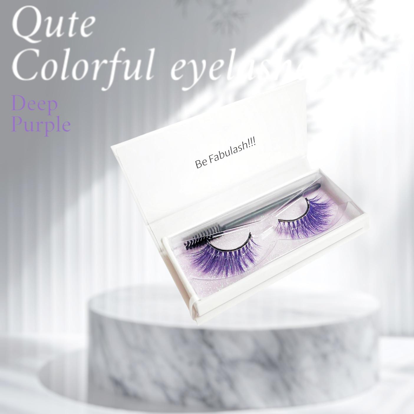Rainbow Eyelashes, "colorful 3D Lashes Collection - Perfect Gift for ...