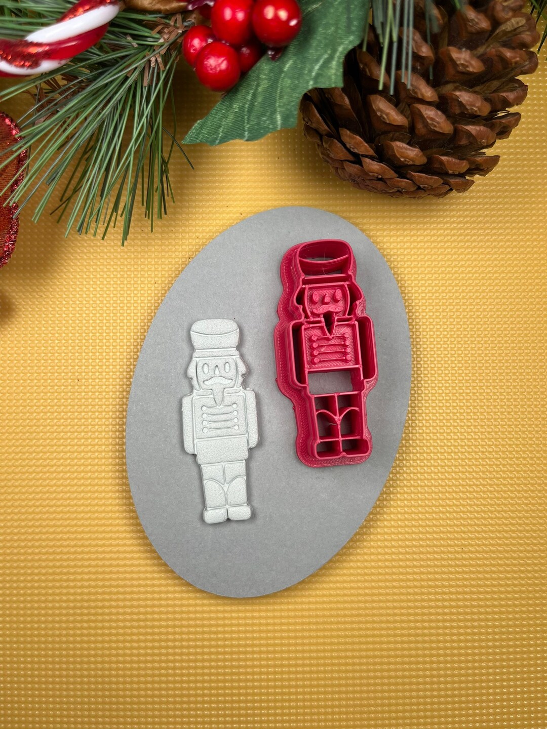 Clay Cutter | Nutcracker Cutter | Christmas Earring | Tree Decorations ...