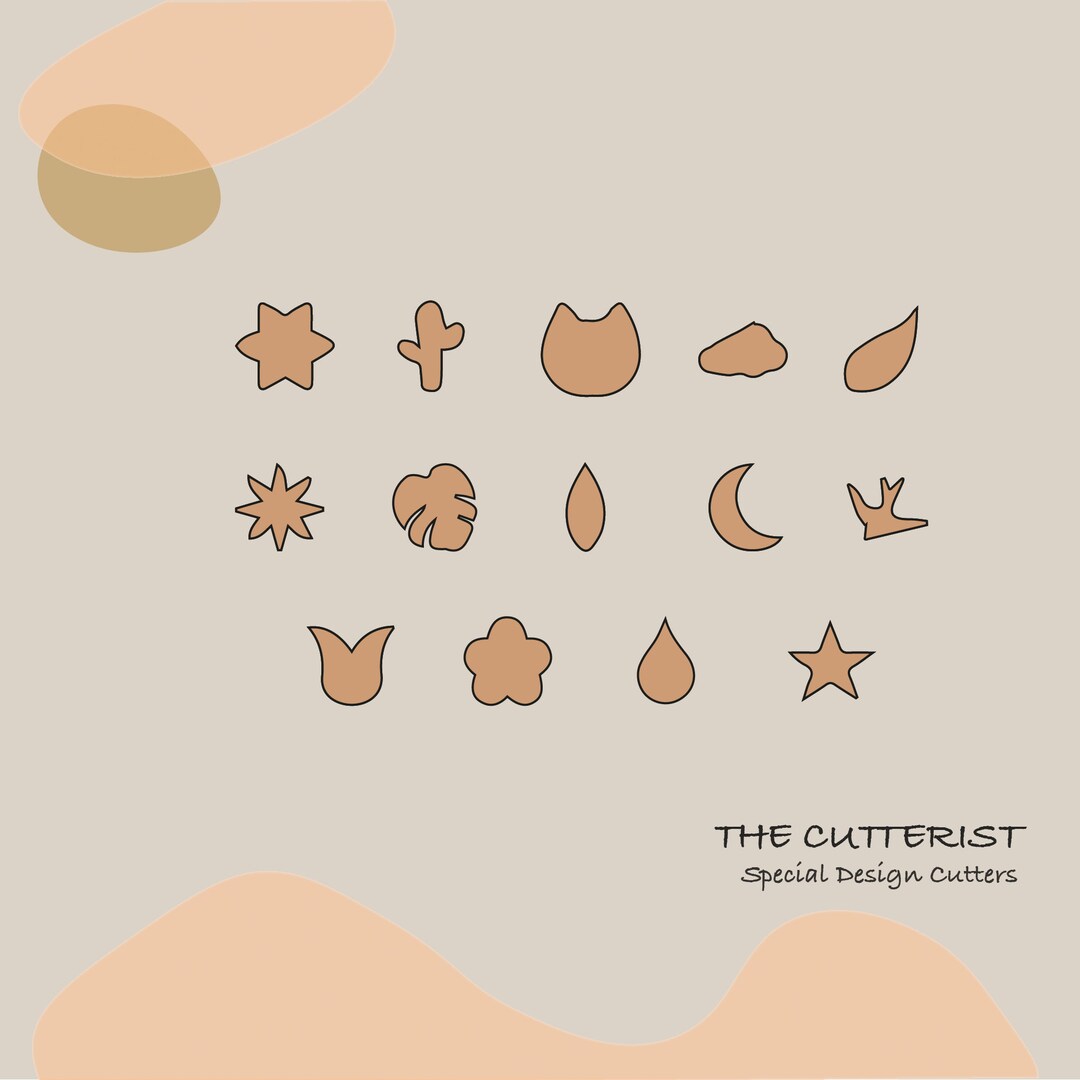 Clay Cutter | Mini Cutters Set | Tiny Cutters | Polymer Clay Cutter ...