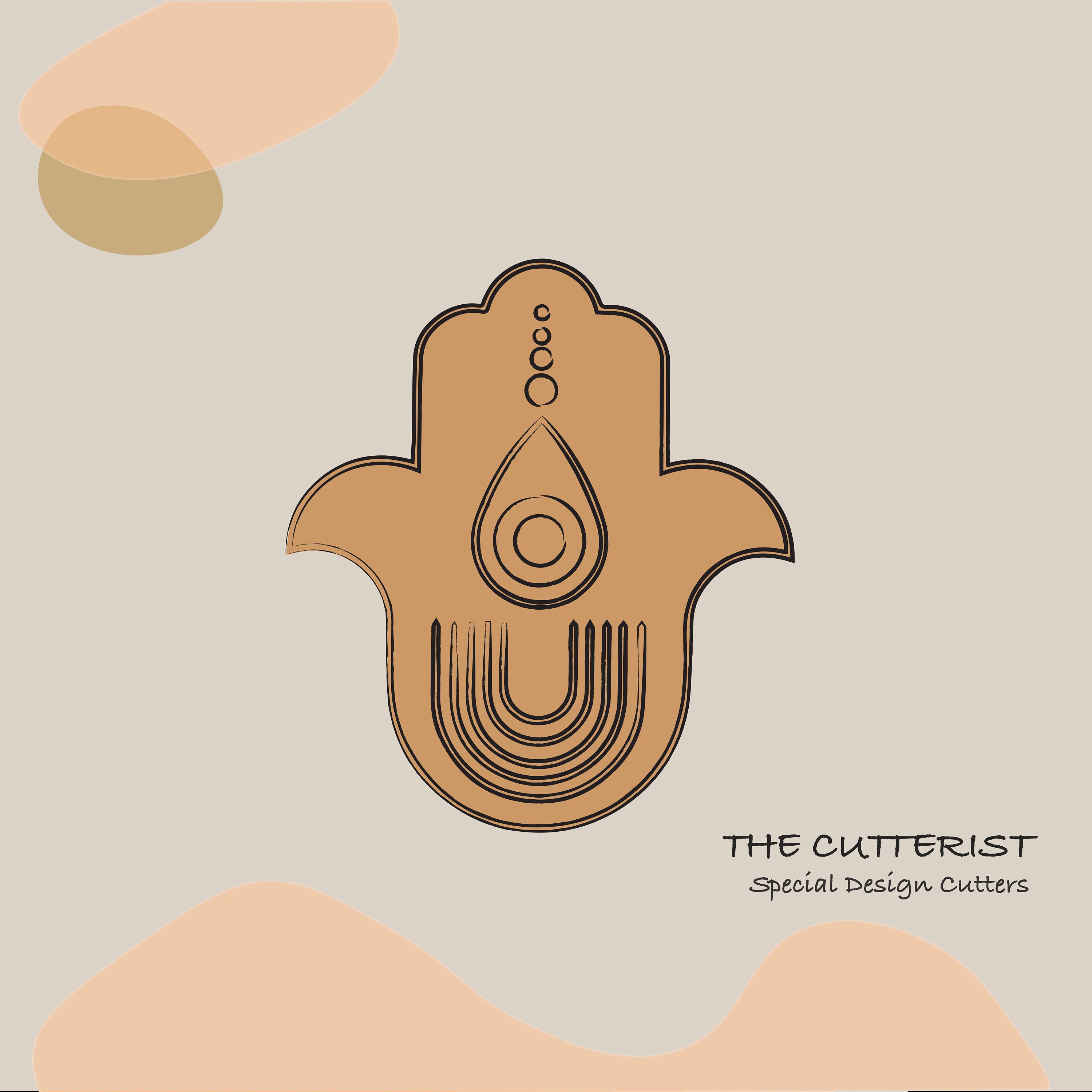 Clay Cutter Hamsa Hand Embossed Shape Polymer Clay - Etsy