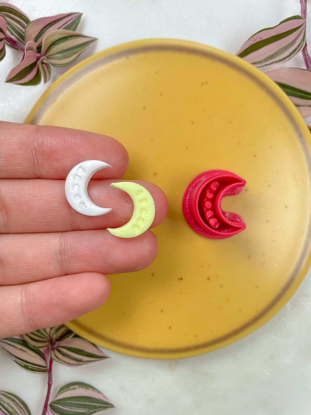 Clay Cutter | Moon With the Phases of the Moon | Polymer Clay Cutters ...