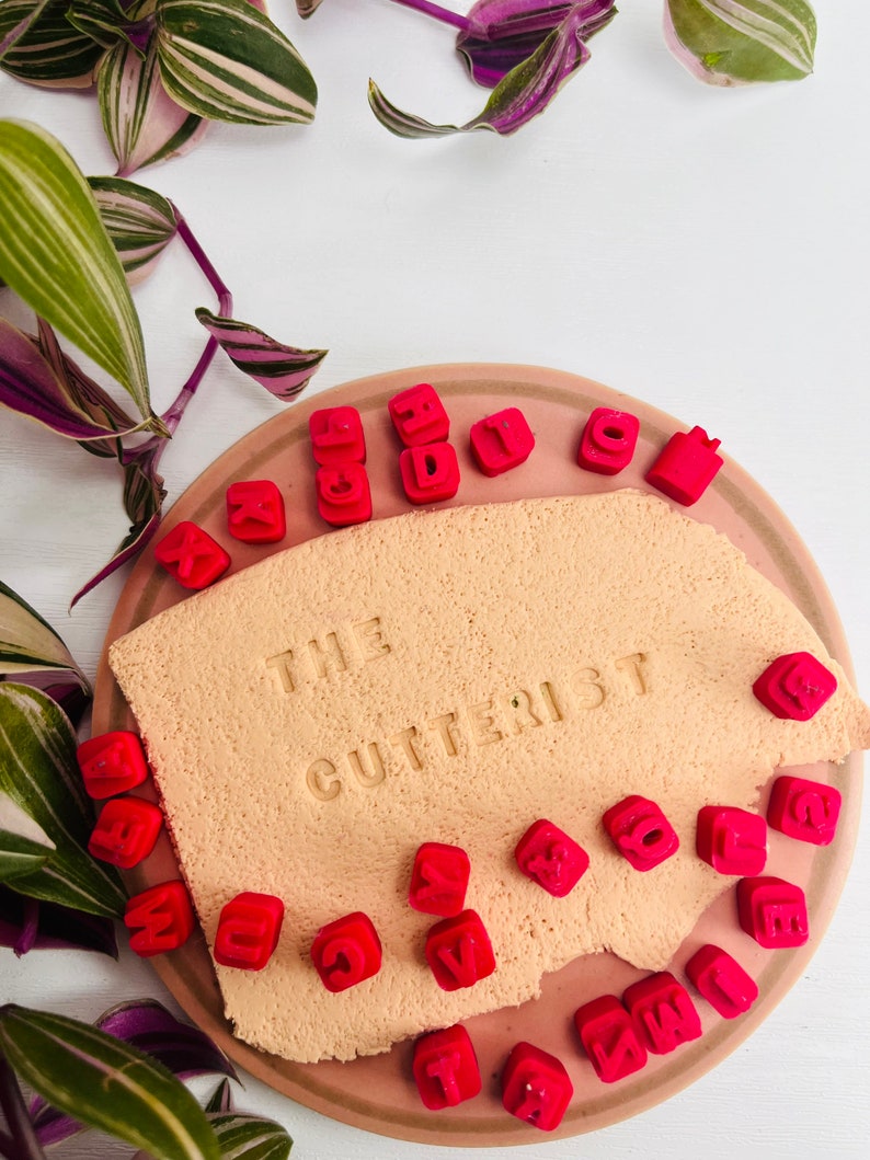 Micro Stamp Alphabet Set Stamp Mini Alphabet Cutter - Etsy