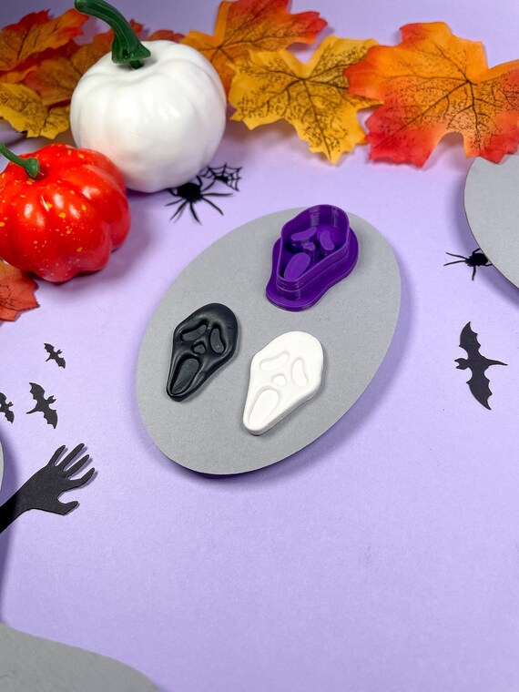 Clay Cutter Scream Mask Shape Panic Face Polymer Clay - Etsy