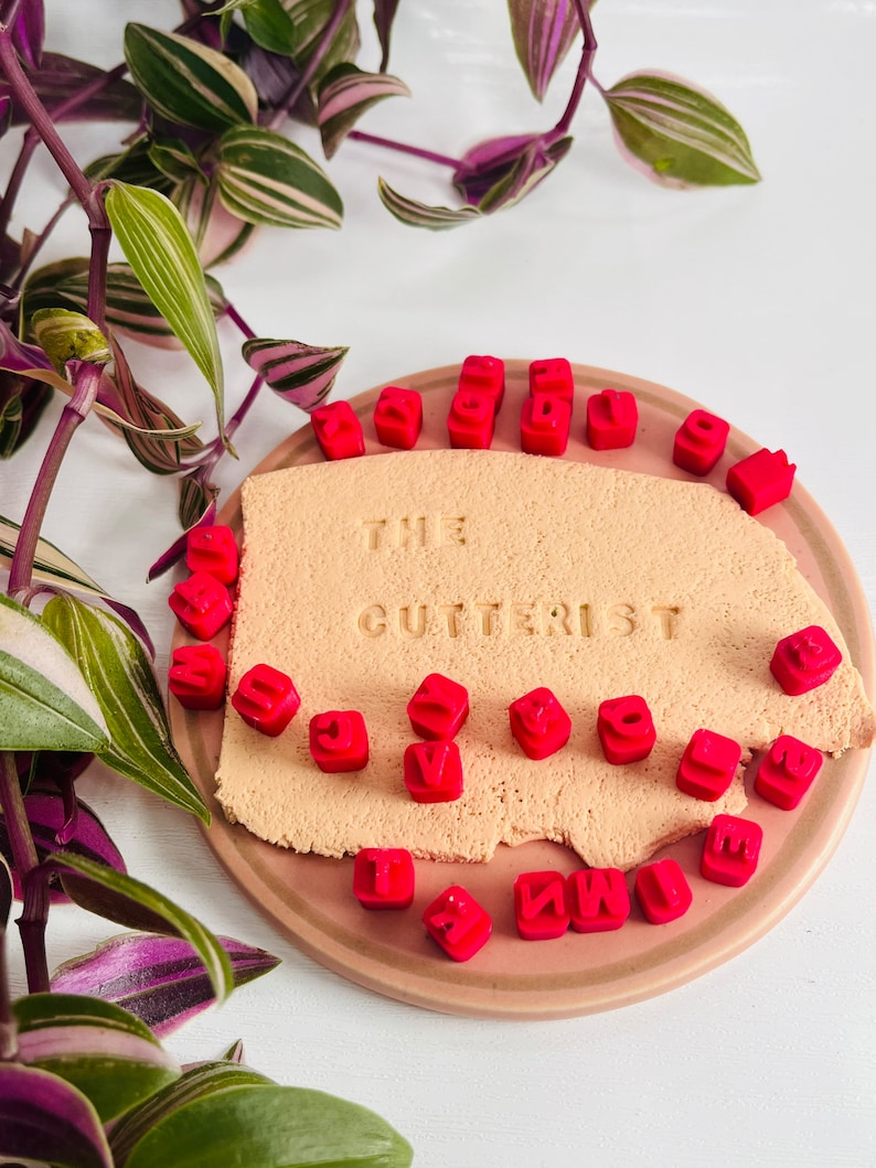 Micro Stamp Alphabet Set Stamp Mini Alphabet Cutter - Etsy