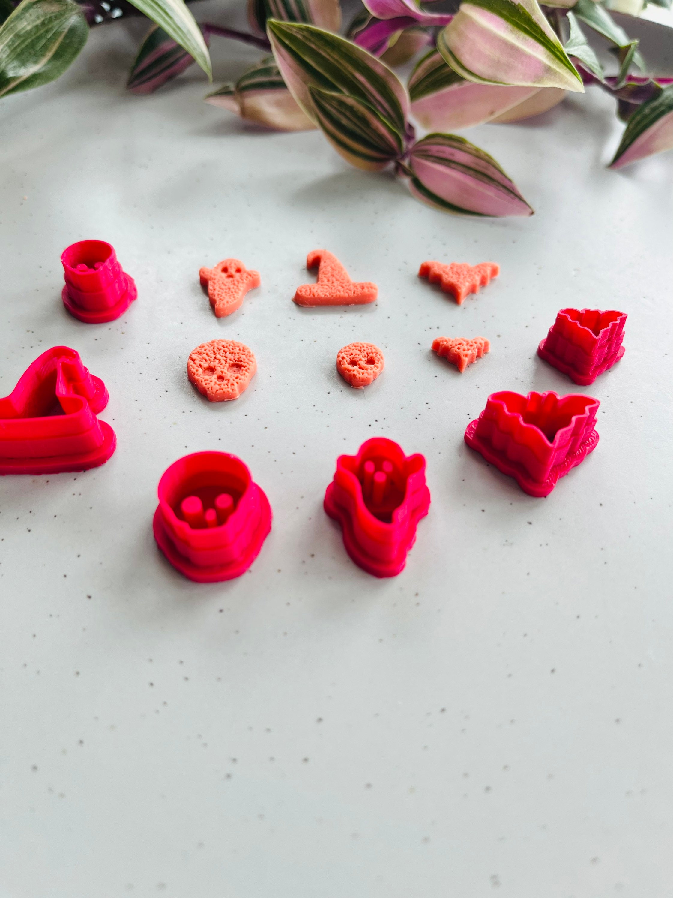 Clay Cutter 6 X Mini Cutters Halloween Set Micro Cutters - Etsy