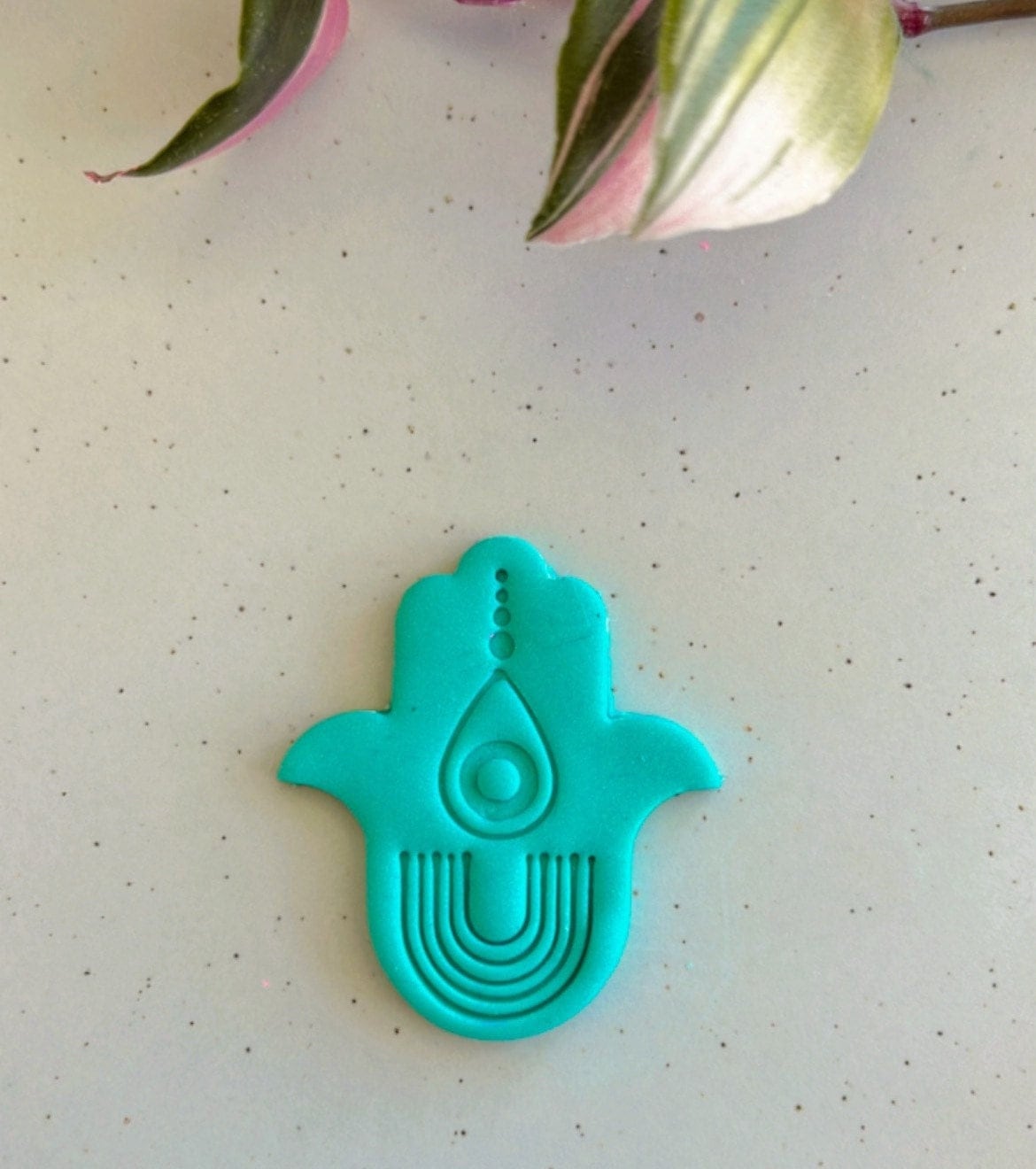 Clay Cutter Hamsa Hand Embossed Shape Polymer Clay - Etsy