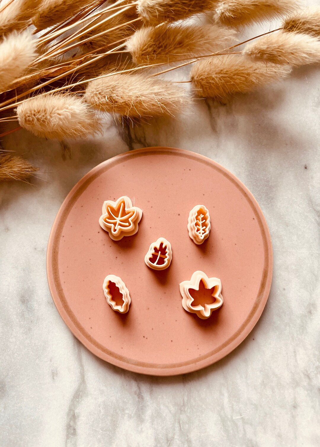 Clay Cutter | Leaves Cutter Set | Autumn | Fall | Polymer Clay Cutters ...