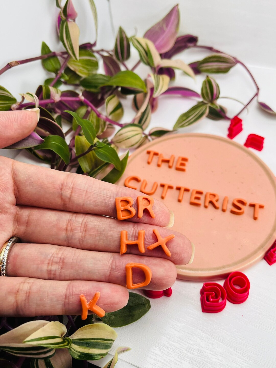 Clay Cutter | Mini Alphabet Cutter Set | 10 Mm | Polymer Clay Cutters ...