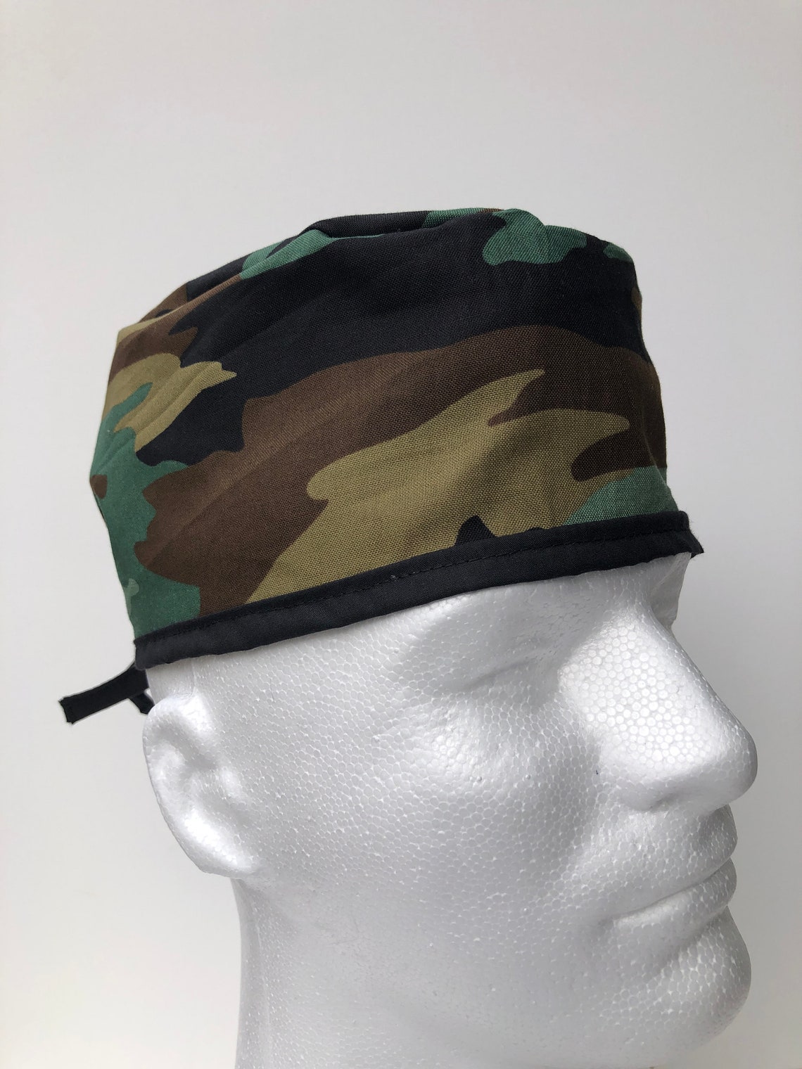 Camo Scrub Hat Classic Surgical Cap Single Layer Breathable Durable ...