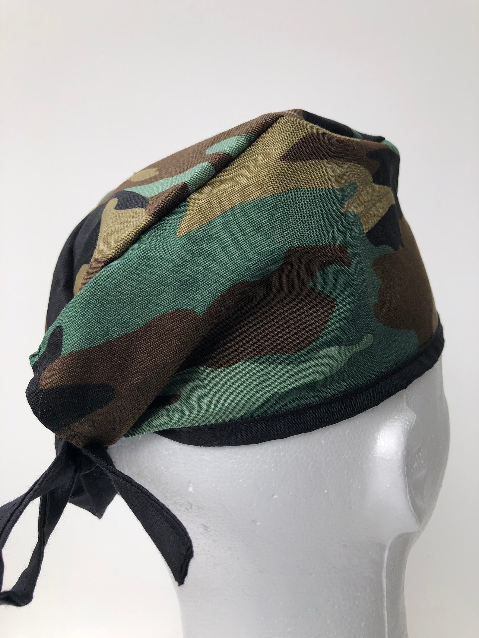 Camo Scrub Hat Classic Surgical Cap Single Layer Breathable Durable ...