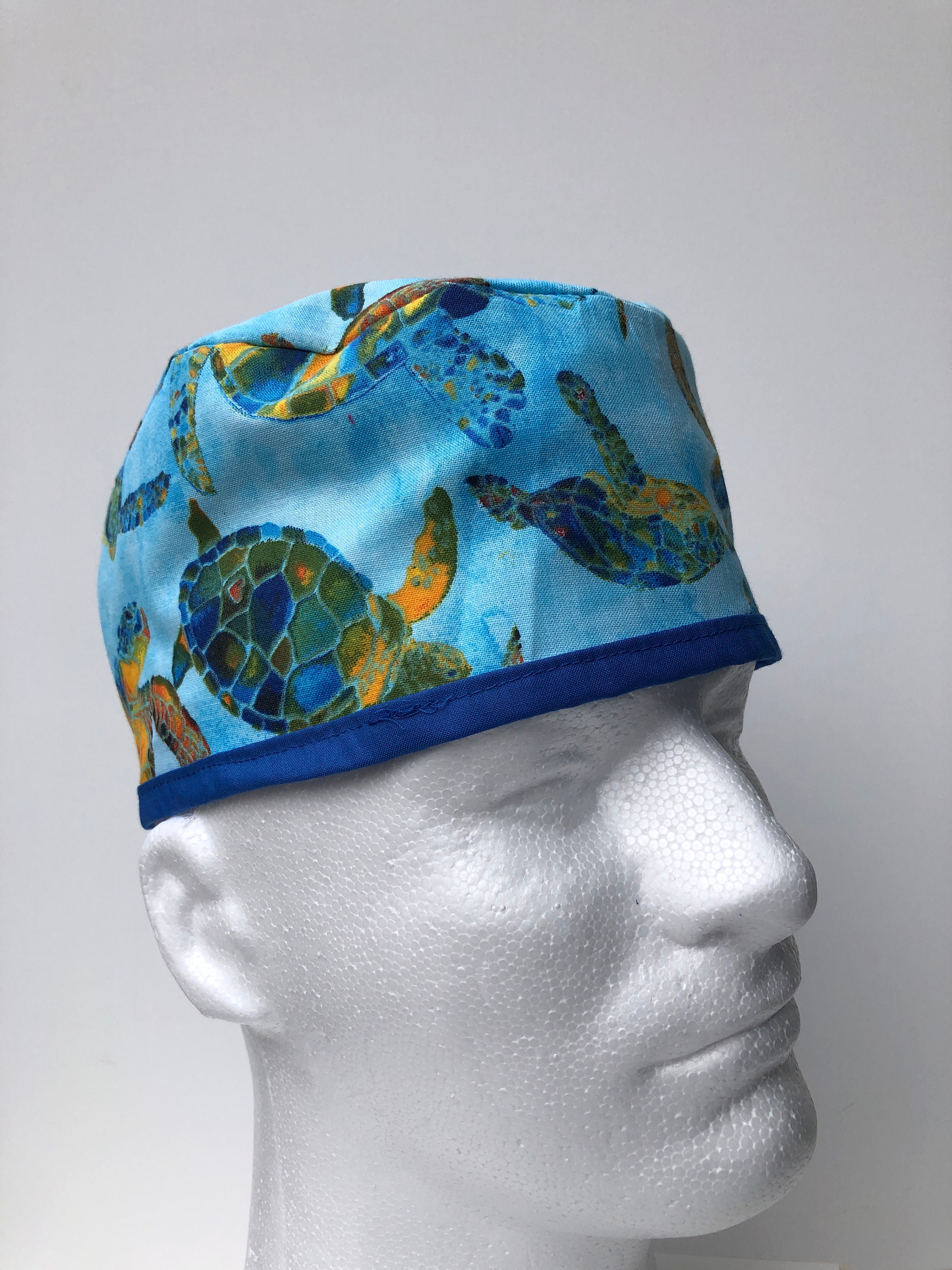 Sea Turtles | Scrub Hat | Classic | Surgical Cap | Single Layer ...