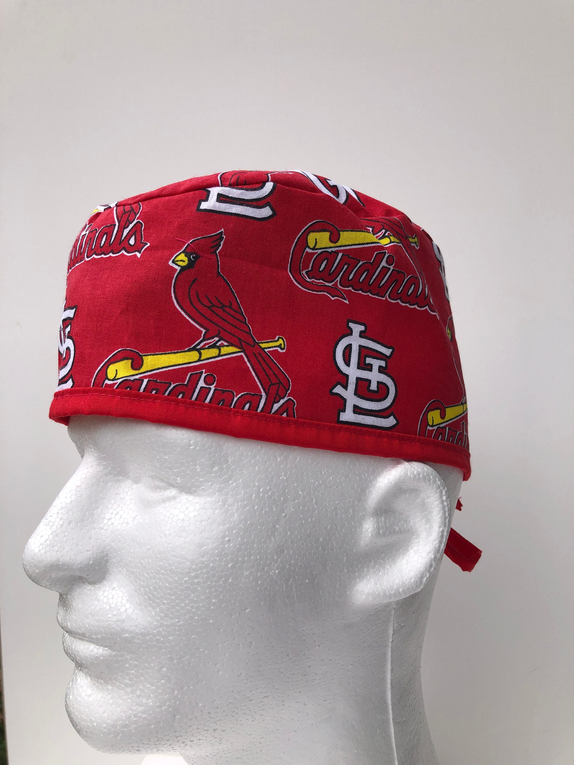 St Louis Cardinals | Scrub Hat | Classic | Surgical Cap | Single Layer ...