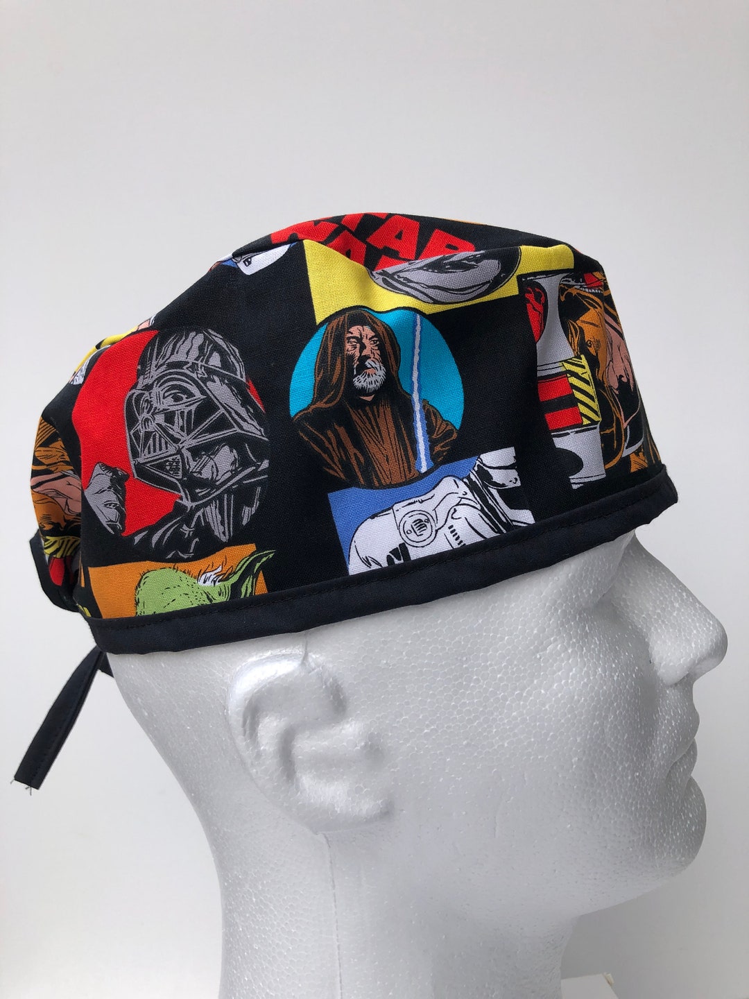 Star Wars Scrub Hat Classic Surgical Cap Single Layer Breathable Nurse ...