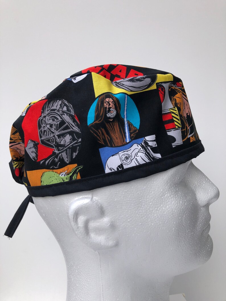 Star Wars Scrub Hat Classic Surgical Cap Single Layer Breathable Nurse ...