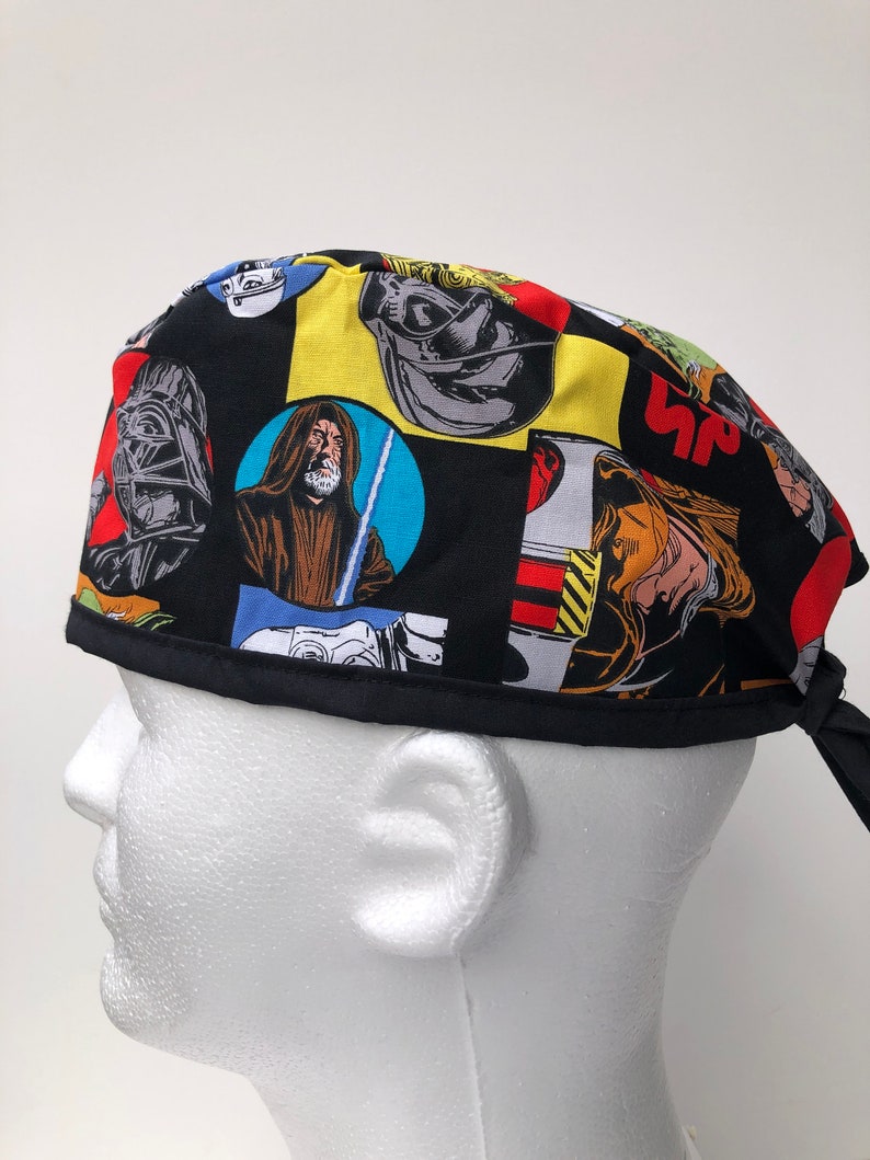 Star Wars Scrub Hat Classic Surgical Cap Single Layer Breathable Nurse ...