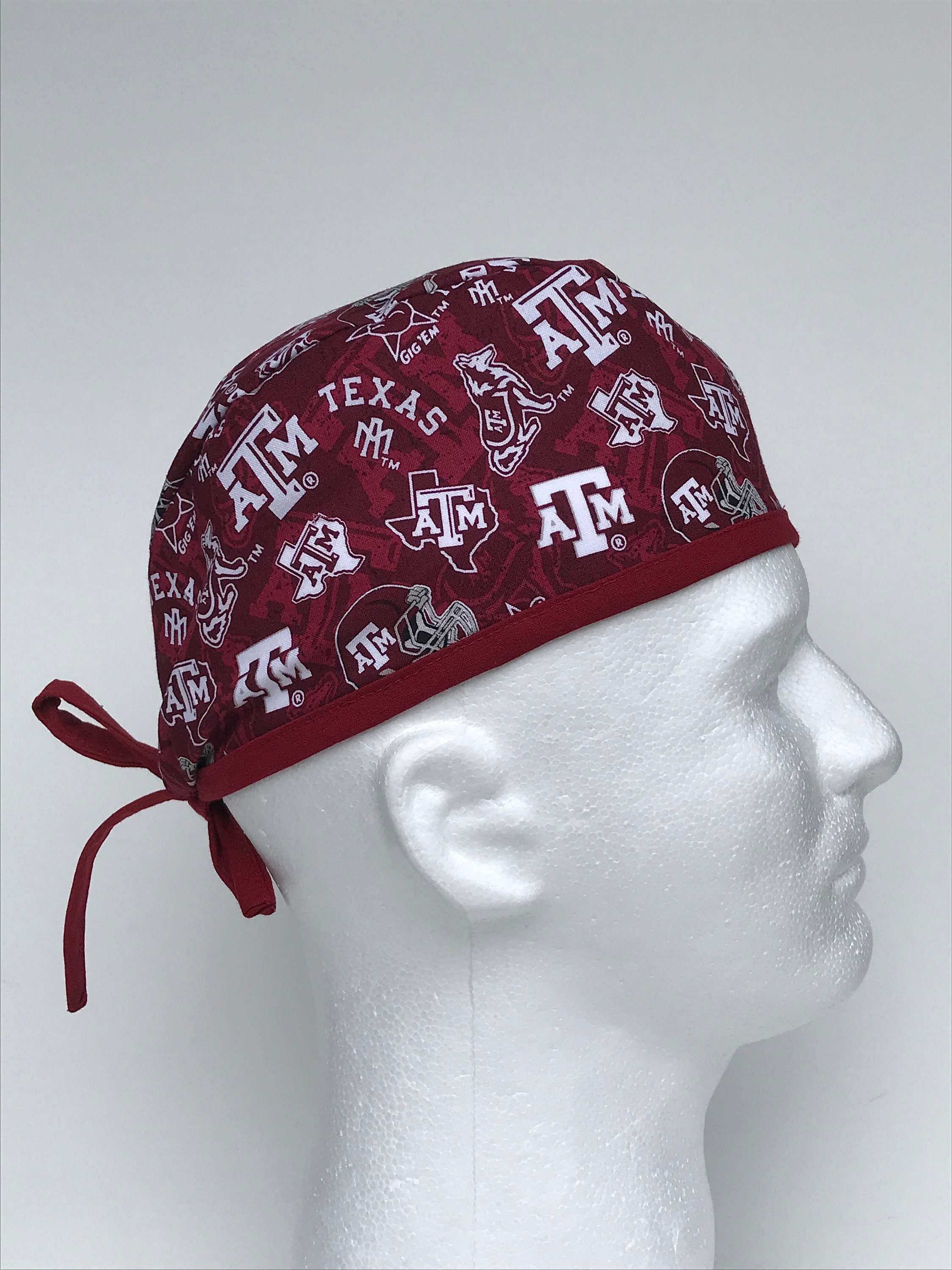 Texas A&M | Scrub Hat | Classic | Surgical Cap | Single Layer ...