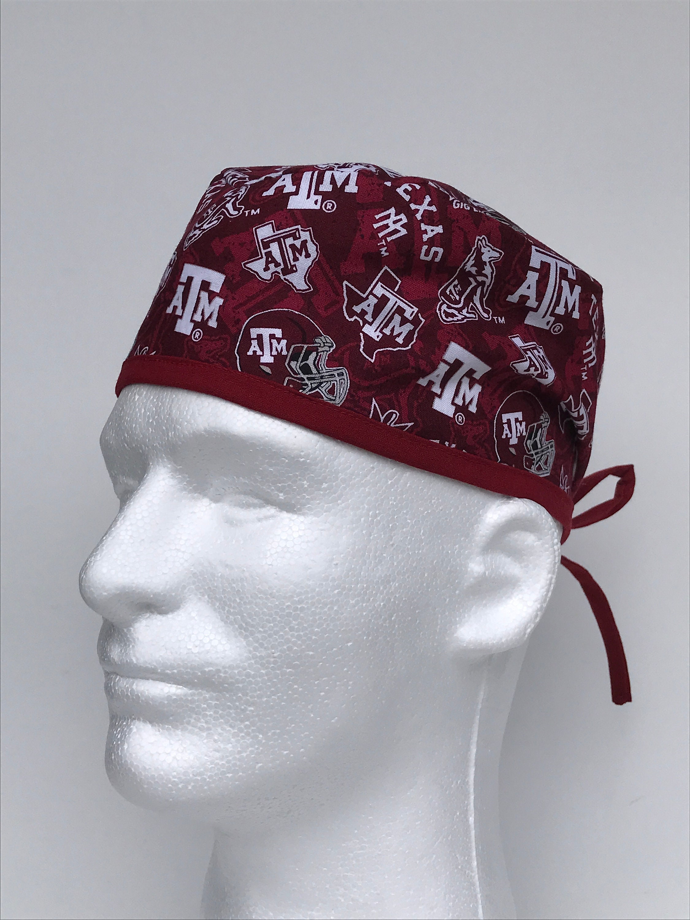 Texas A&M | Scrub Hat | Classic | Surgical Cap | Single Layer ...