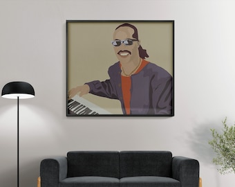 Stevie Wonder Svg - Etsy