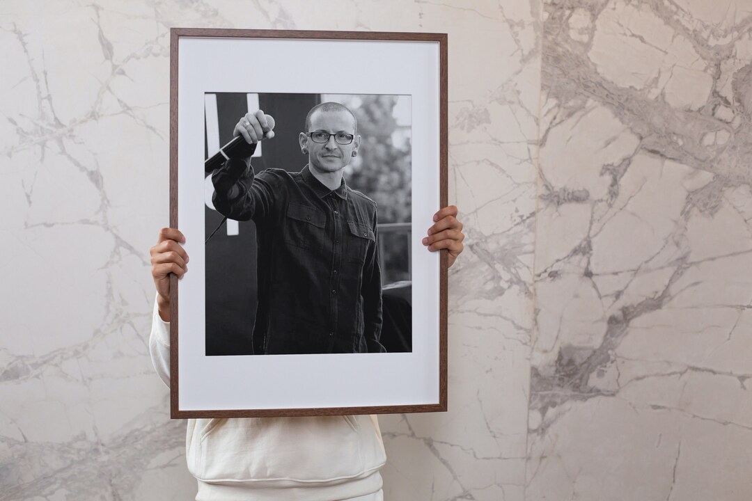 Chester Bennington Printable Art Poster All Size Svg / Pdf / Png Canvas ...