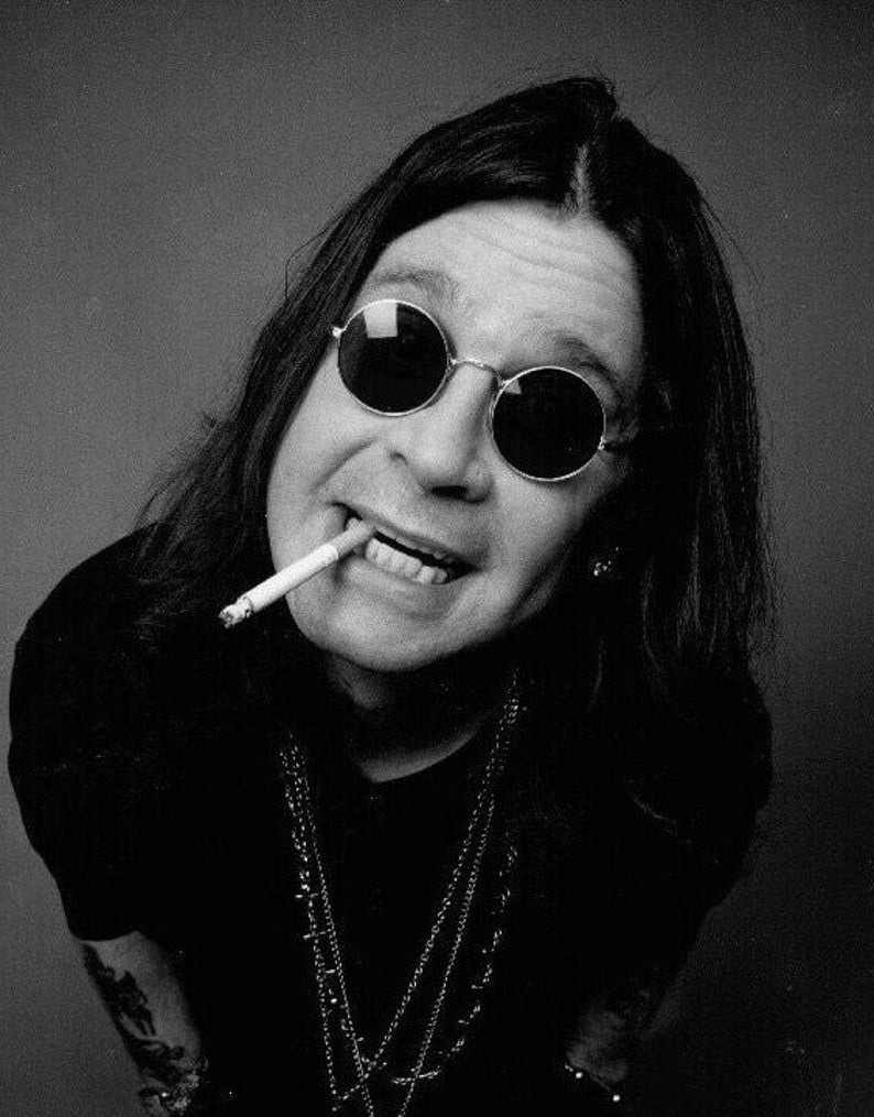 Ozzy Osbourne Printable Art Poster All Size Svg / Pdf / Png Canvas Art ...