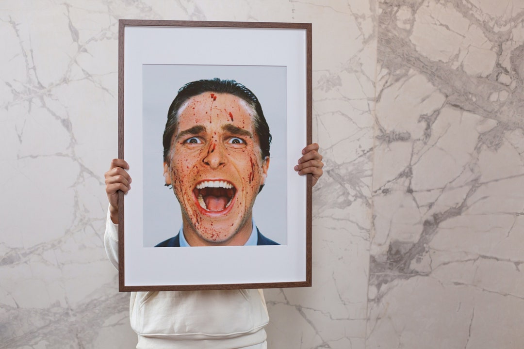PATRICK BATEMAN Printable Art Poster Wallpaper All Size Svg / Pdf / Png ...