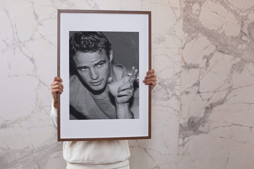 MARLON BRANDO Printable Art Poster Wallpaper Svg / Pdf / Png Canvas Art ...
