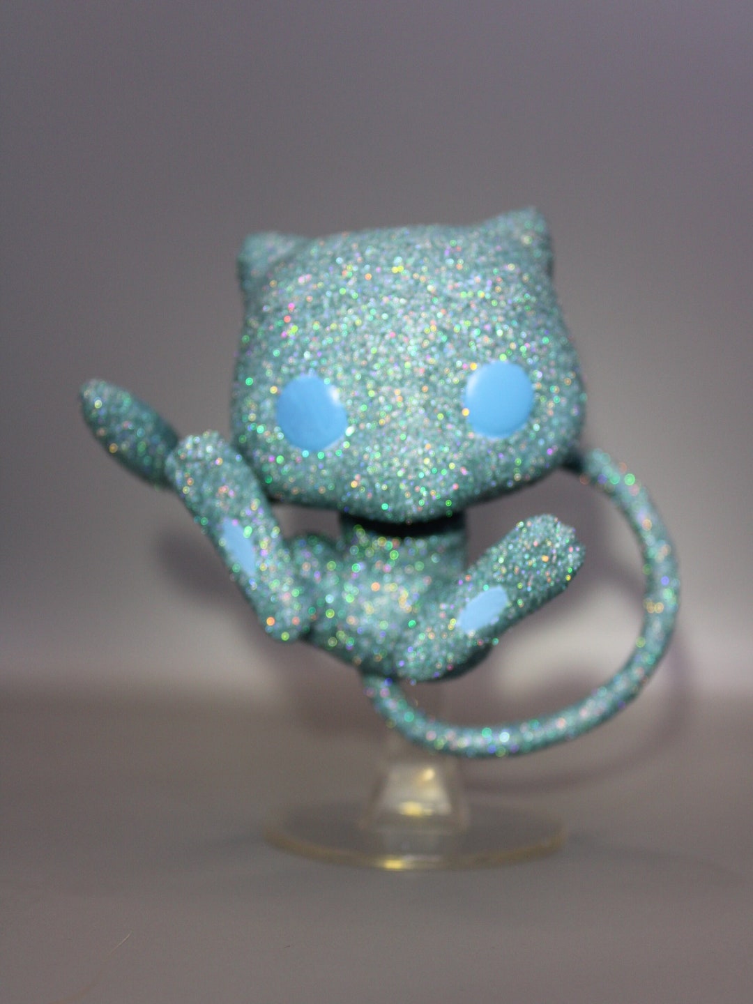 Diamond Edition Shiny Mew Custom Painted Funko Pop Figure - Etsy