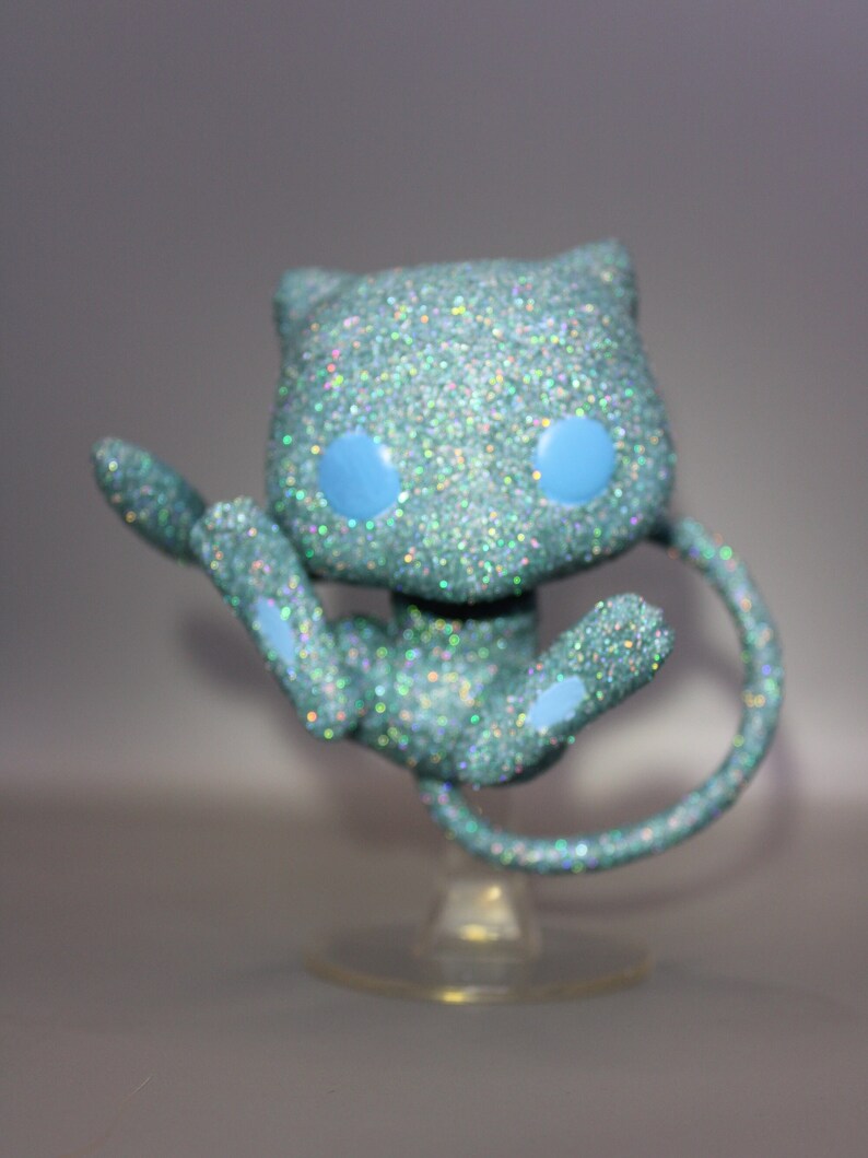 Diamond Edition Shiny Mew Custom Painted Funko Pop Figure - Etsy