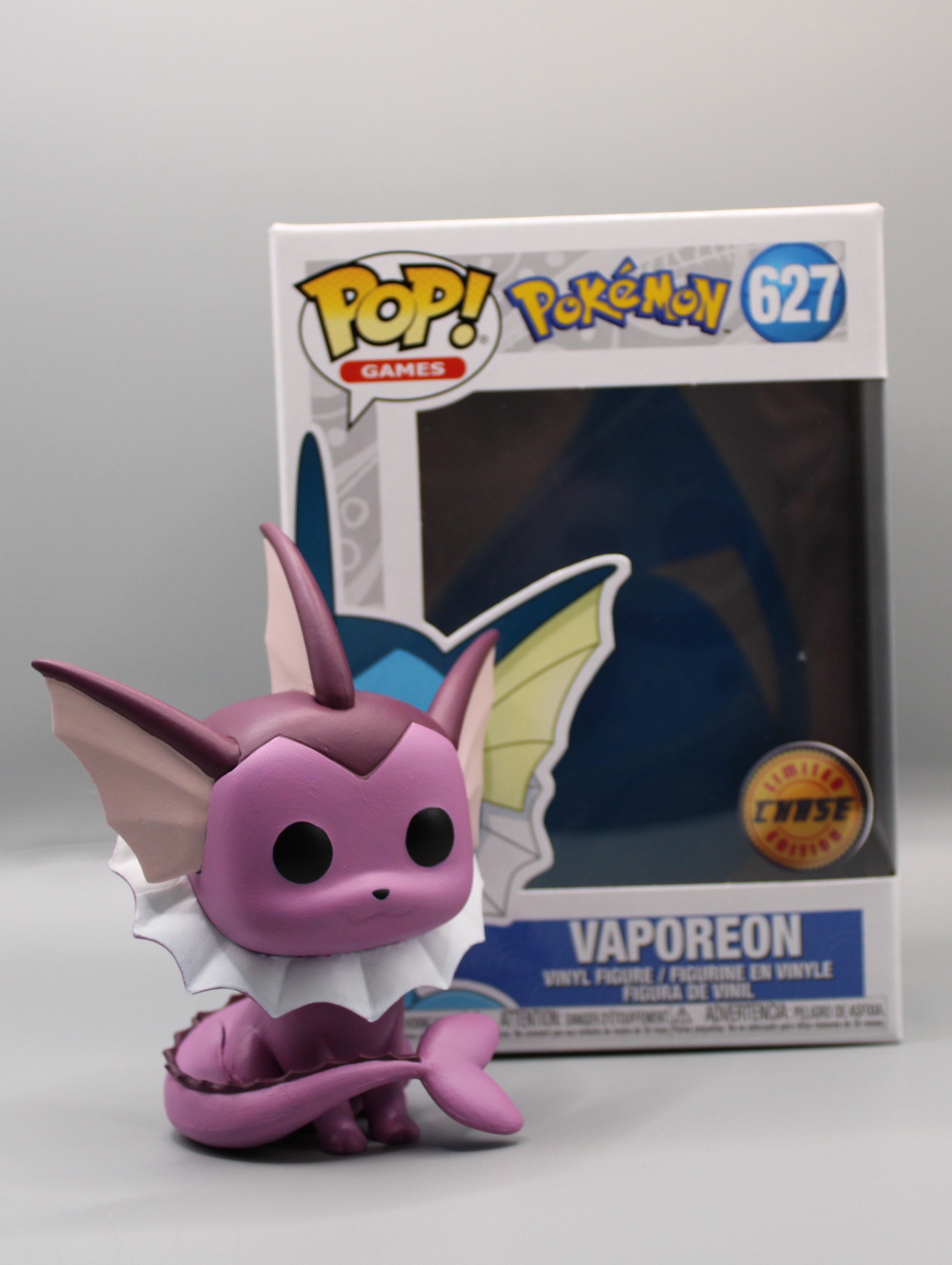 Shiny Vaporeon Custom Painted Funko Pop! Figure - Etsy
