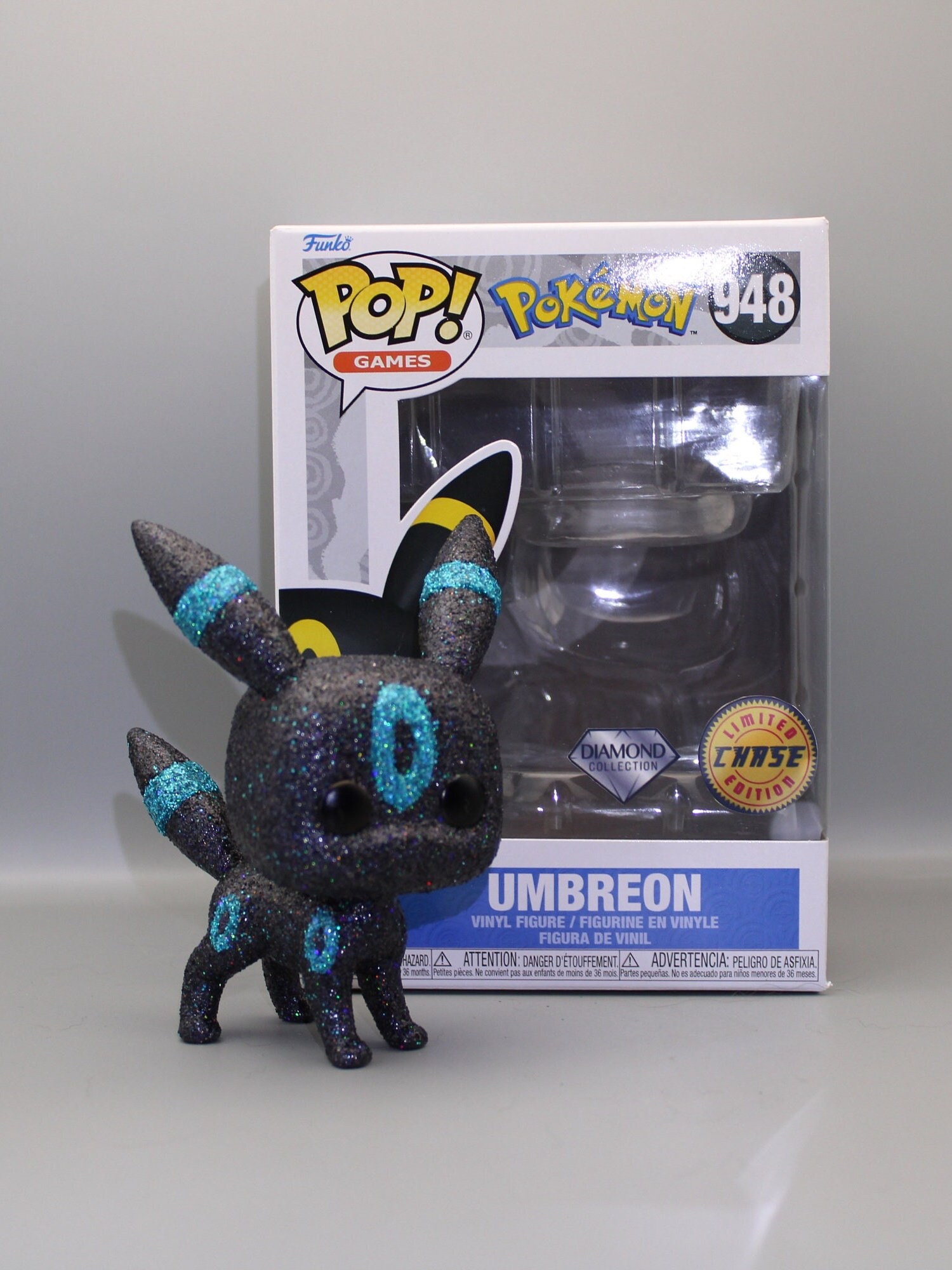 Diamond Edition Shiny Umbreon Custom Funko Pop! Figure - Etsy