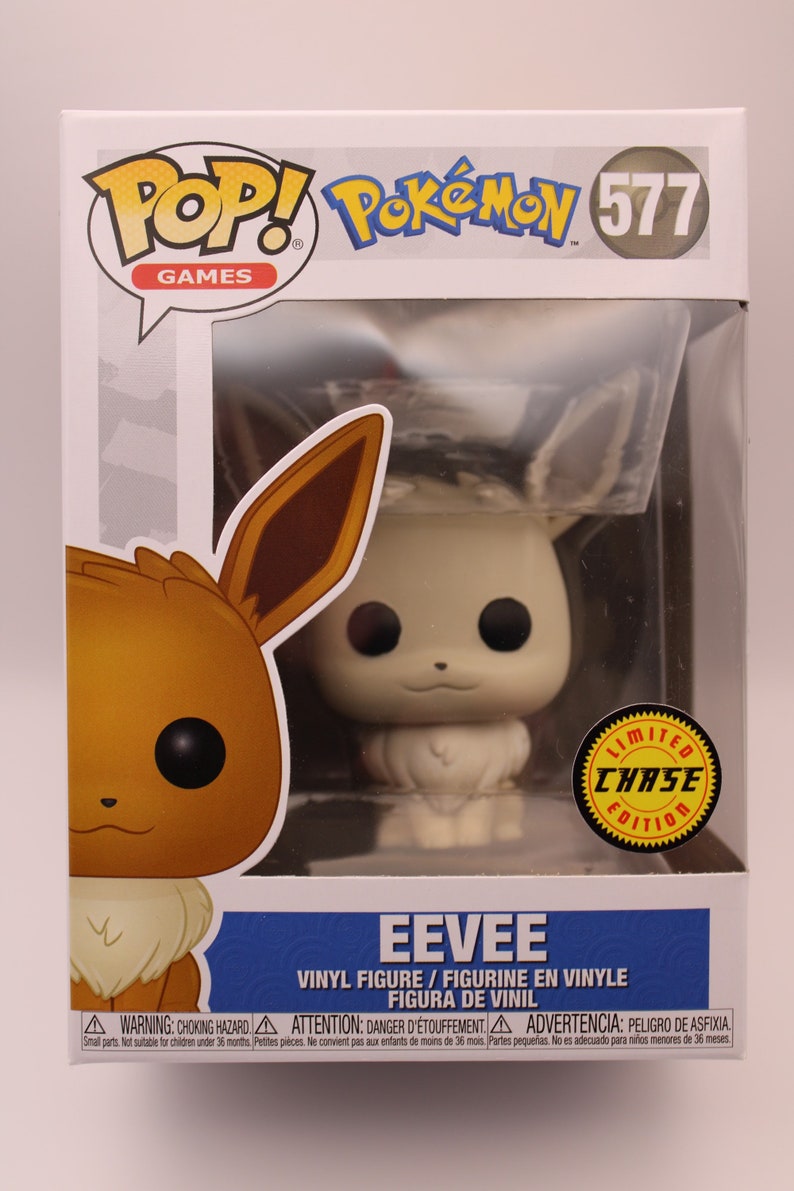 Shiny Eevee Custom Painted Funko Pop Figure - Etsy