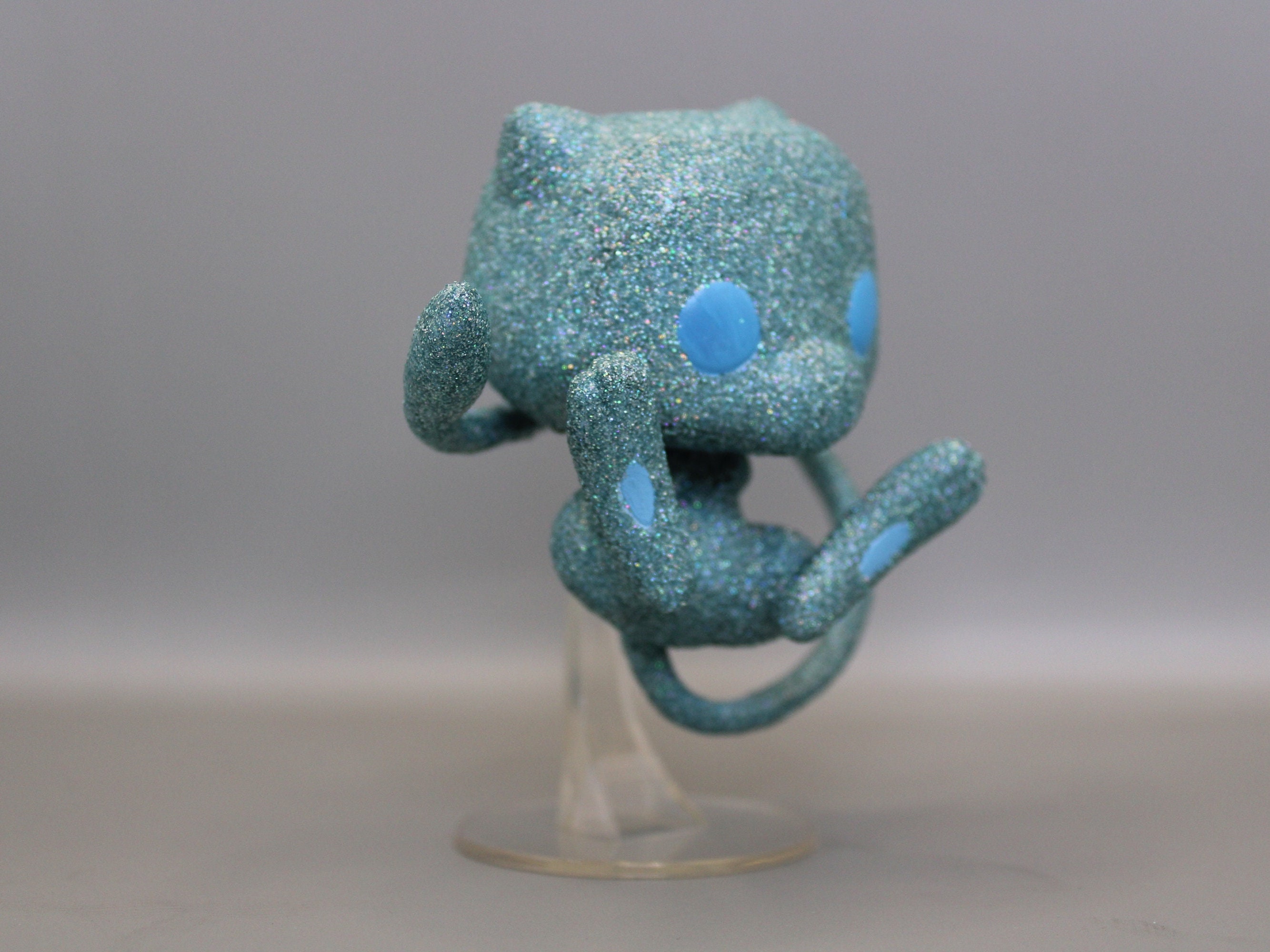 Diamond Edition Shiny Mew Custom Painted Funko Pop Figure - Etsy