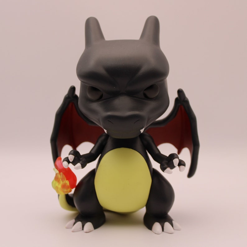 Shiny Charizard Custom Painted Funko Pop Figure - Etsy