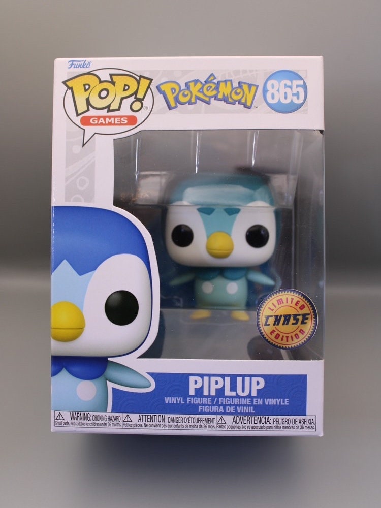 Shiny Piplup Custom Painted Funko Pop Figure - Etsy
