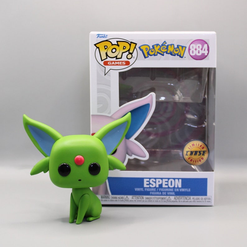 Shiny Espeon Custom Painted Funko Pop! Figure - Etsy
