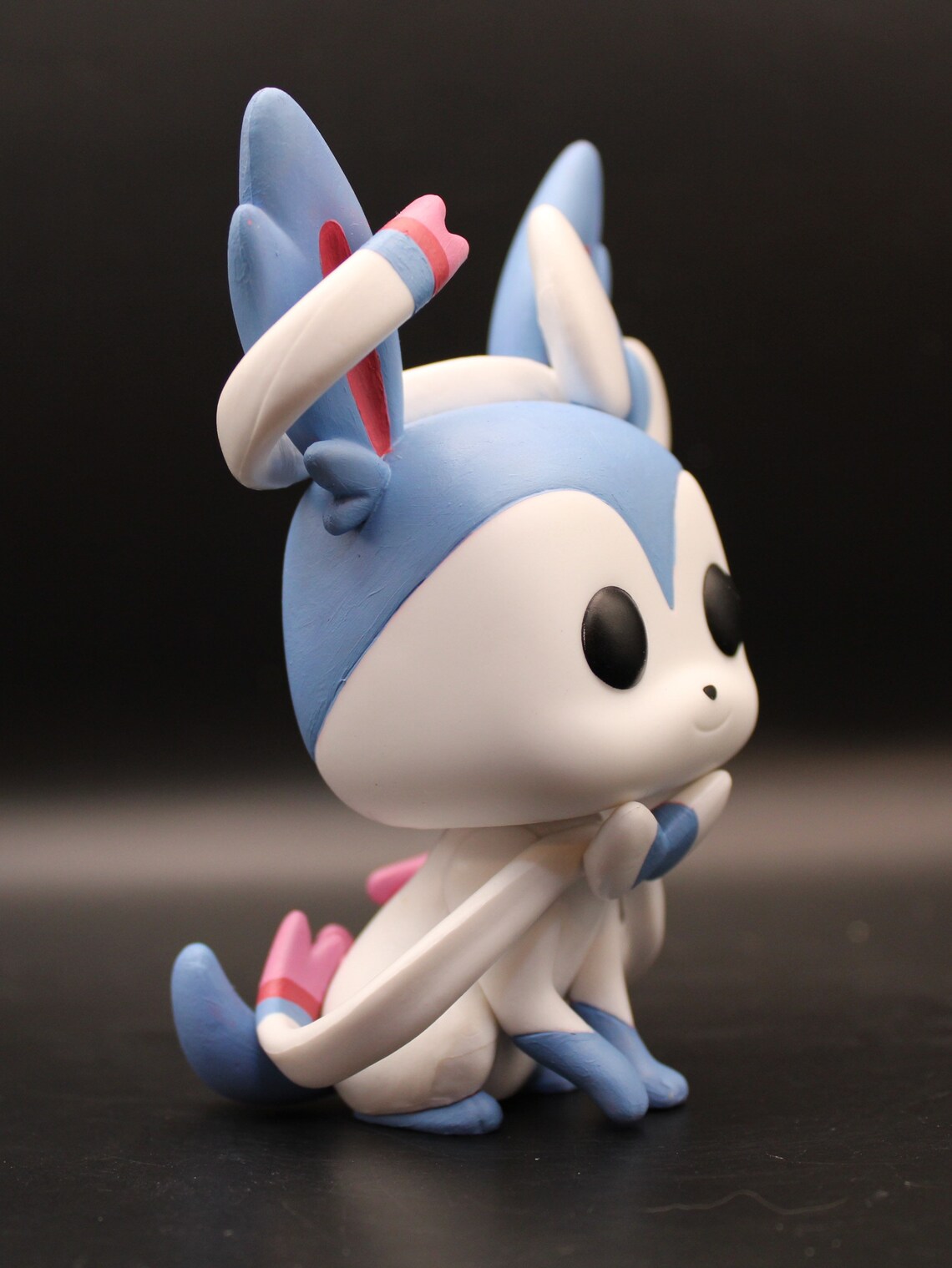 Shiny Sylveon Custom Painted Funko Pop Figure - Etsy