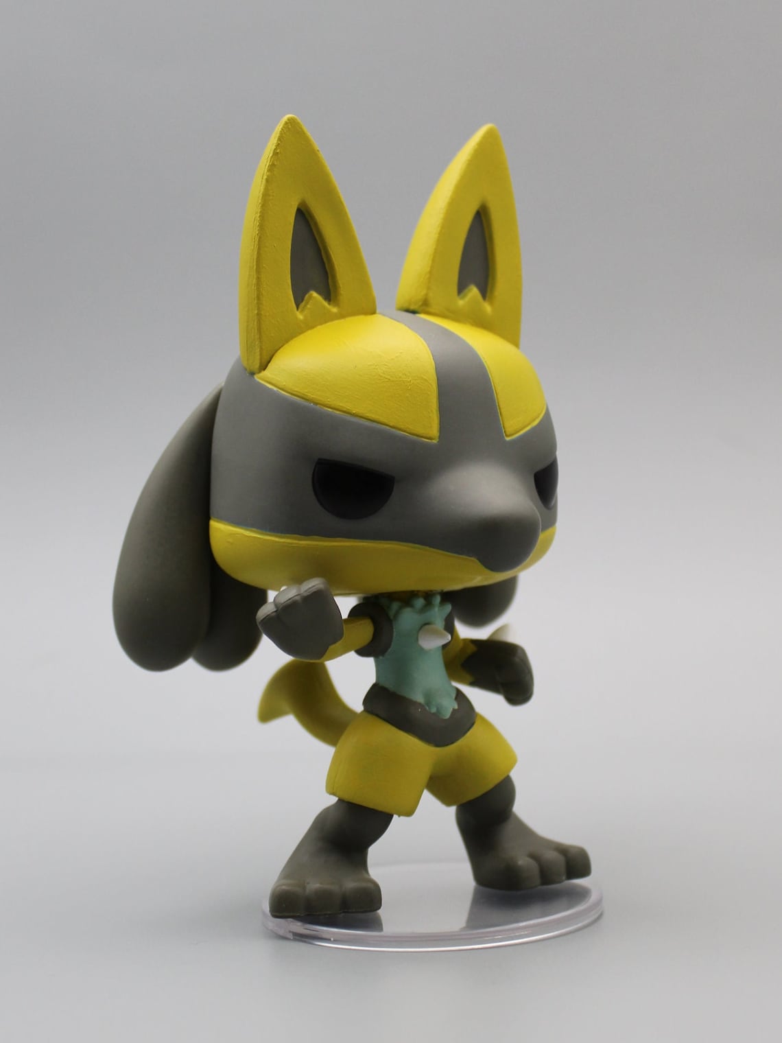 Shiny Lucario Custom Painted Funko Pop Figure - Etsy